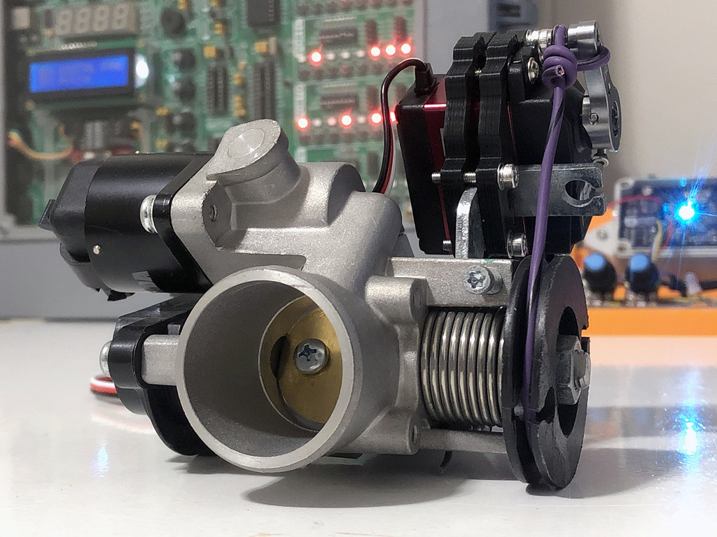 Fly-by-wire electronic throttle control (NEFI Engine Dynamometer ...